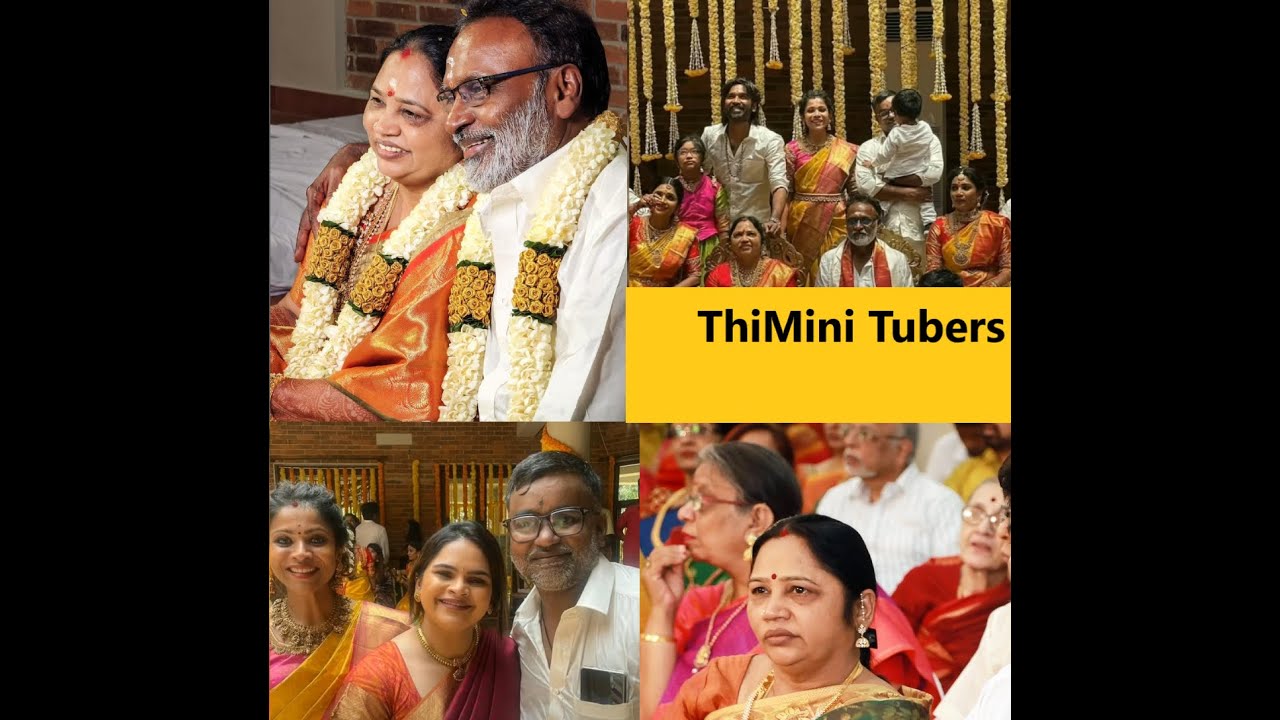 Actor Dhanush father Director Kasthuri Raja 70th birthday celebration ...