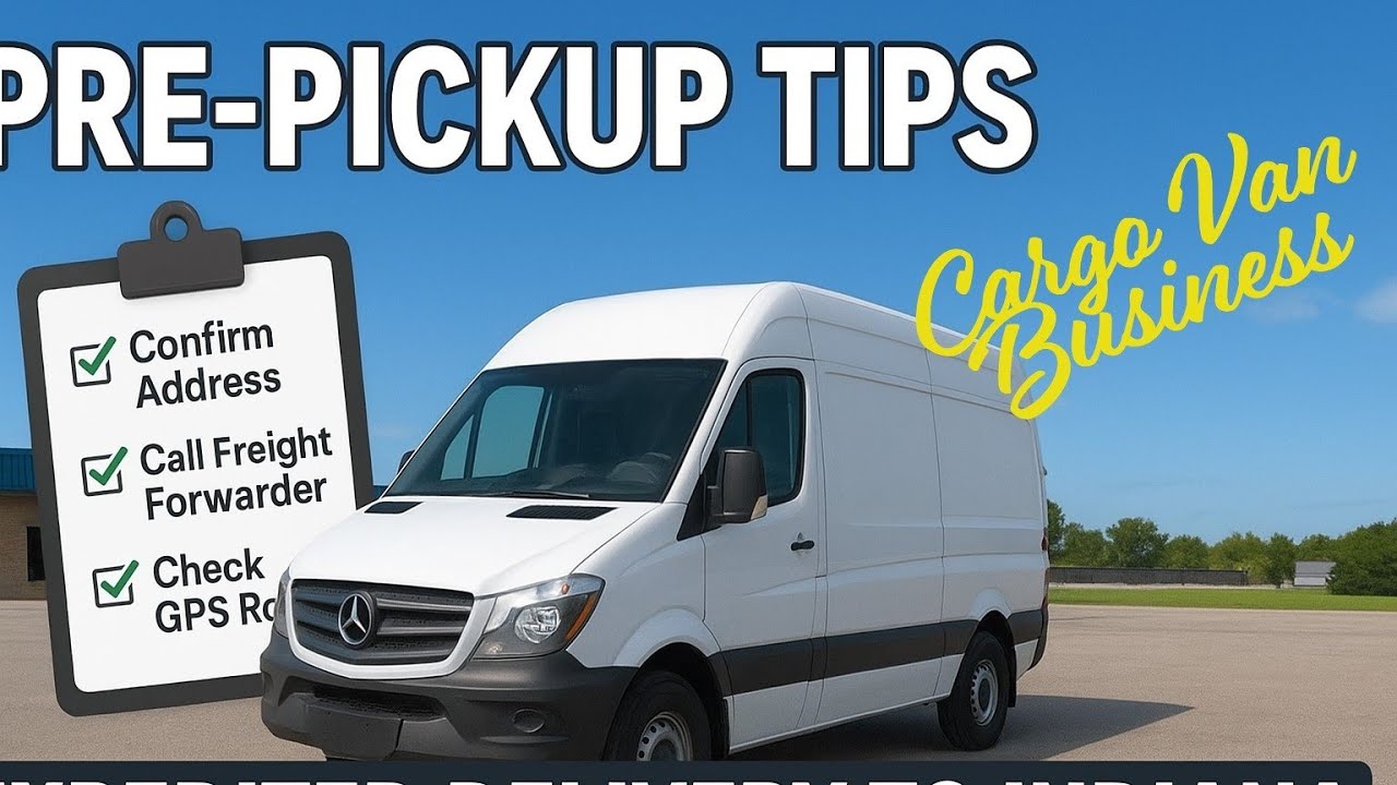 Cargo Van Business | Tips before the delivery every driver needs to ...