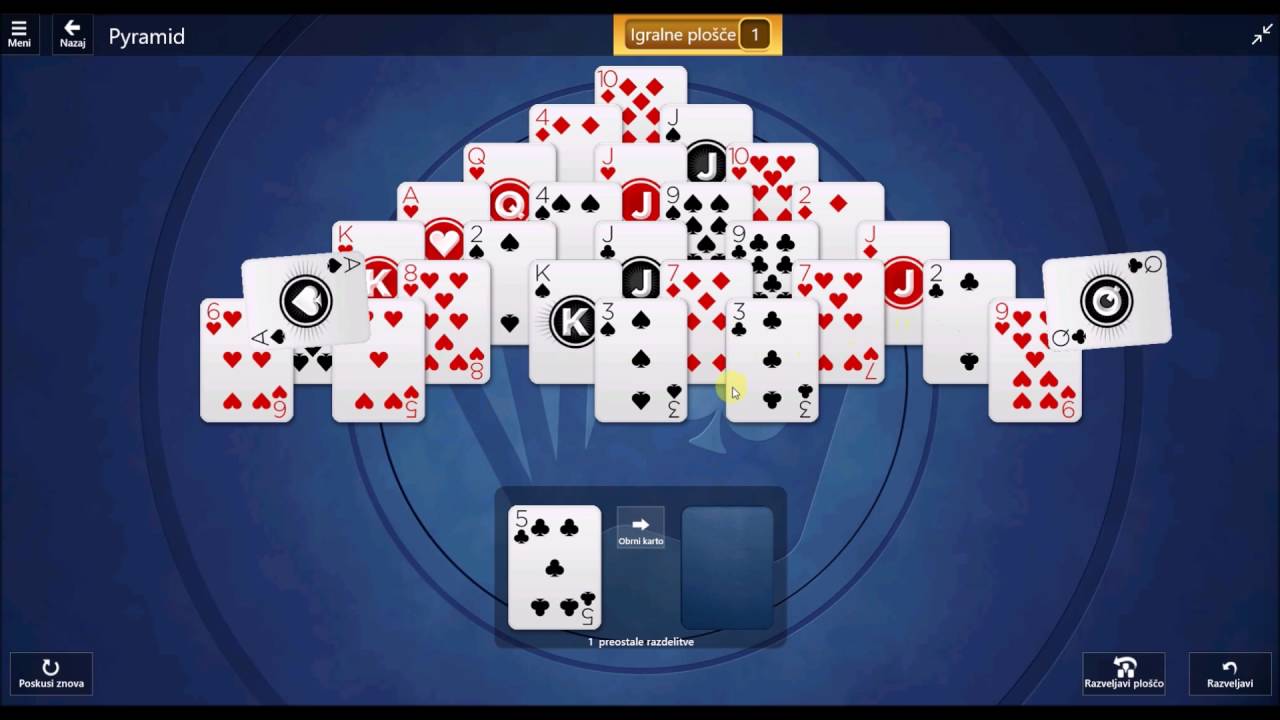 Microsoft Solitaire Collection - Pyramid July 26 2016 - YouTube