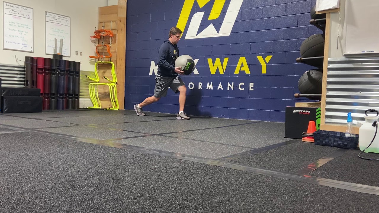 Split Stance Side Toss - YouTube