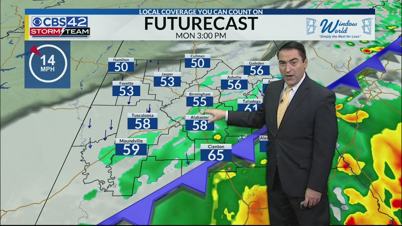 CBS 42 News @ Noon Weather | 12/6/21 - YouTube