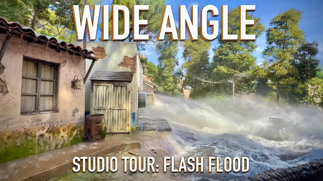 WIDE ANGLE: Flash Flood on the Studio Tour at Universal Studios ...