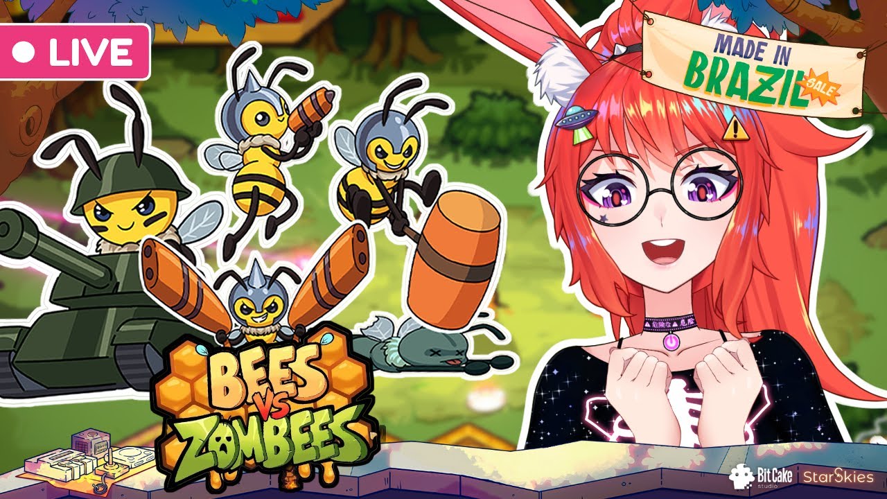 TEMOS QUE PROTEGER A COLMÉIA! - [ Bees vs Zombees ] #madeinbrazilsale ...