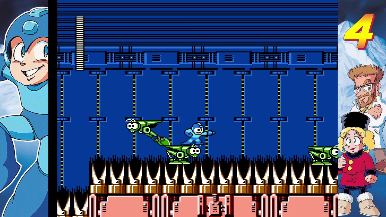 Mega Man 4 - Bright Man Stage - YouTube