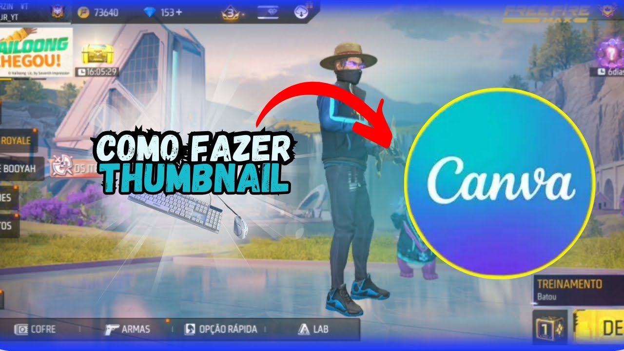 Como Fazer Thumbnails Que Viralizam (Canva Tutorial) Grátis - YouTube