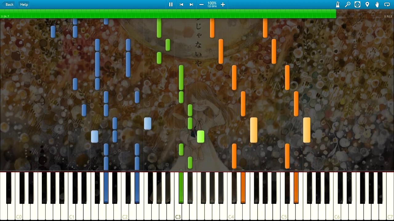 Orangestar - Spinning Sky Rabbit (Mawaru Sora Usagi) | Piano Cover ...