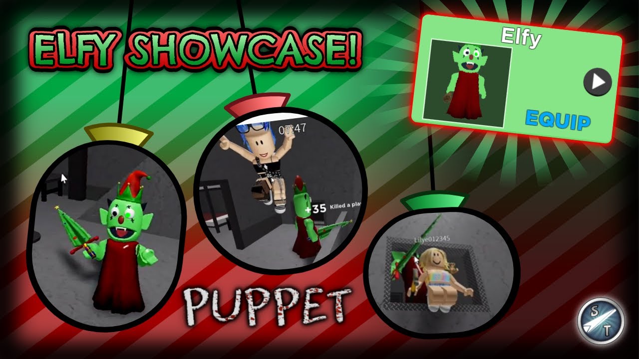 Roblox Puppet | ELFY SHOWCASE! ~ [Survivor Pass 2]🏅 - YouTube