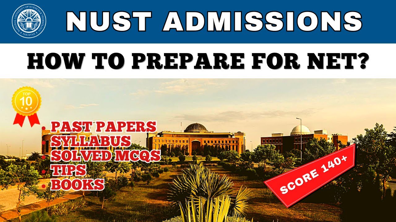 NUST Entry Test Preparations 2024 (NET Series) | NUST University ...