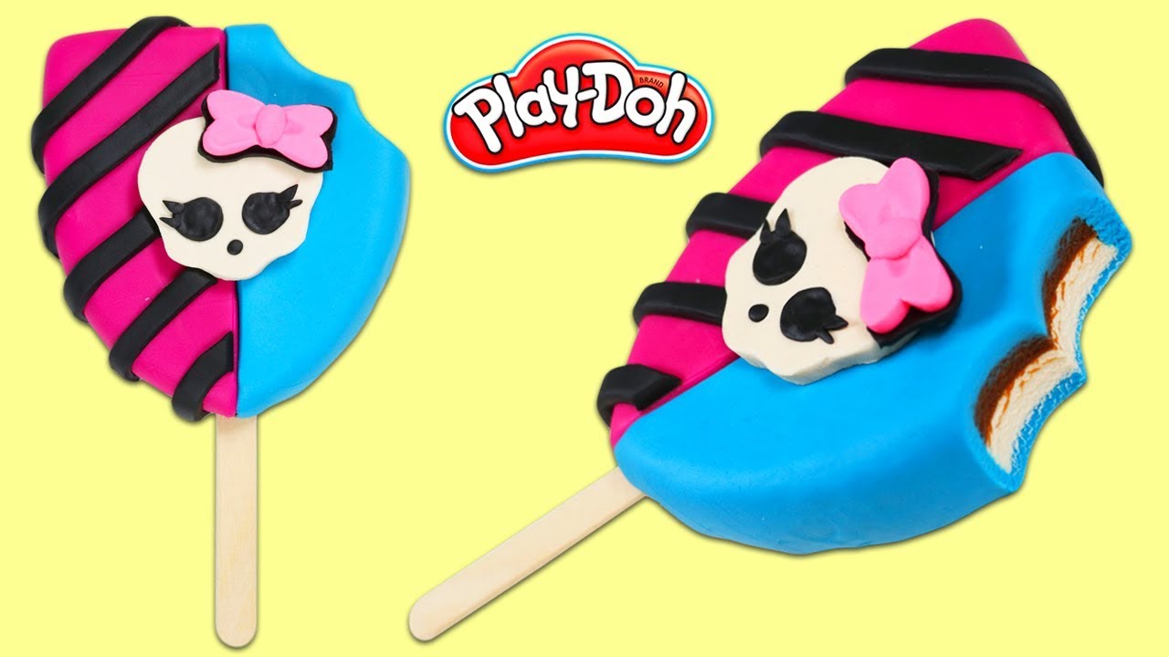 How to Make a Play Doh Monster High Popsicle! - YouTube