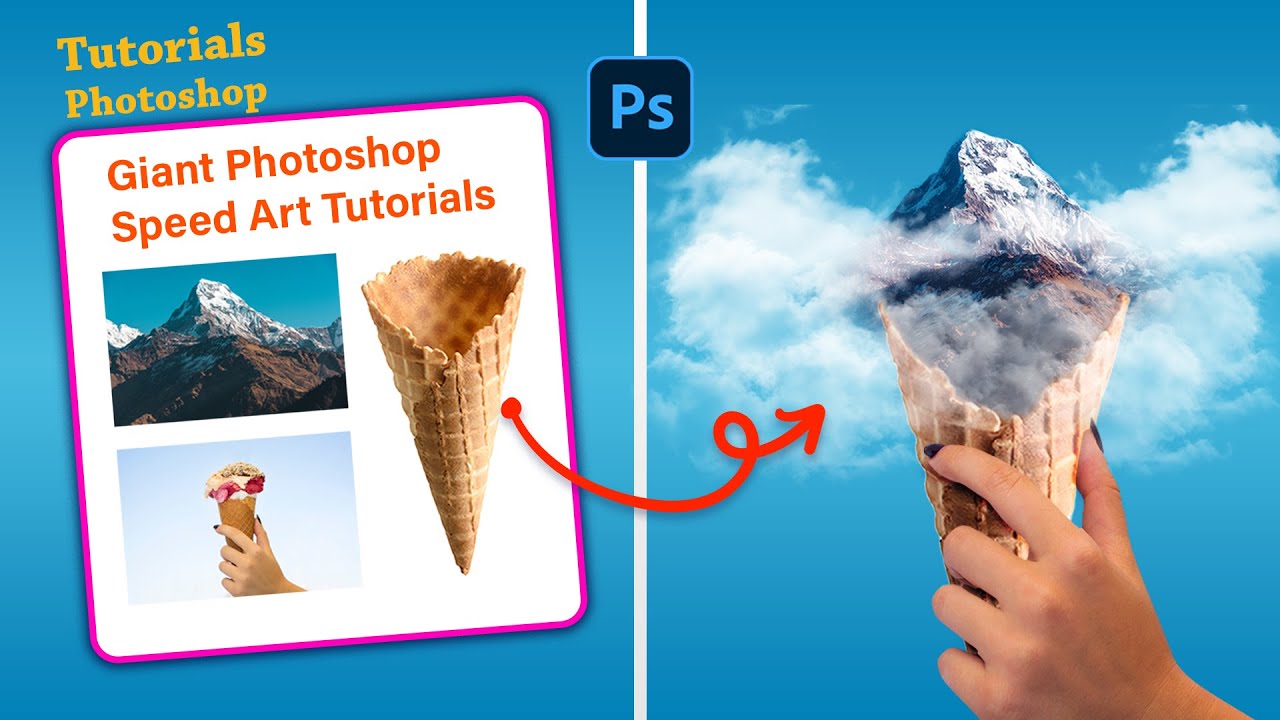 Photoshop Speed Art Tutorial / Photoshop2024 / Photoshop Tutorial - YouTube