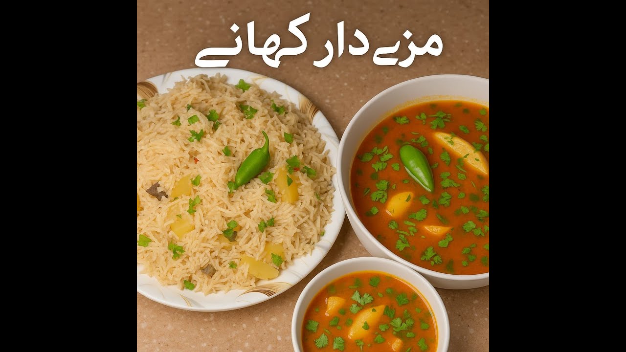 Surba Wala Aloo Chicken with Zeera Aloo Rice | Pakistani Comfort Food ...