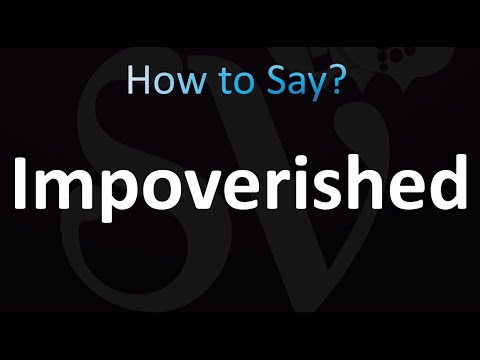 How to Pronounce Impoverished (Correctly!) - YouTube
