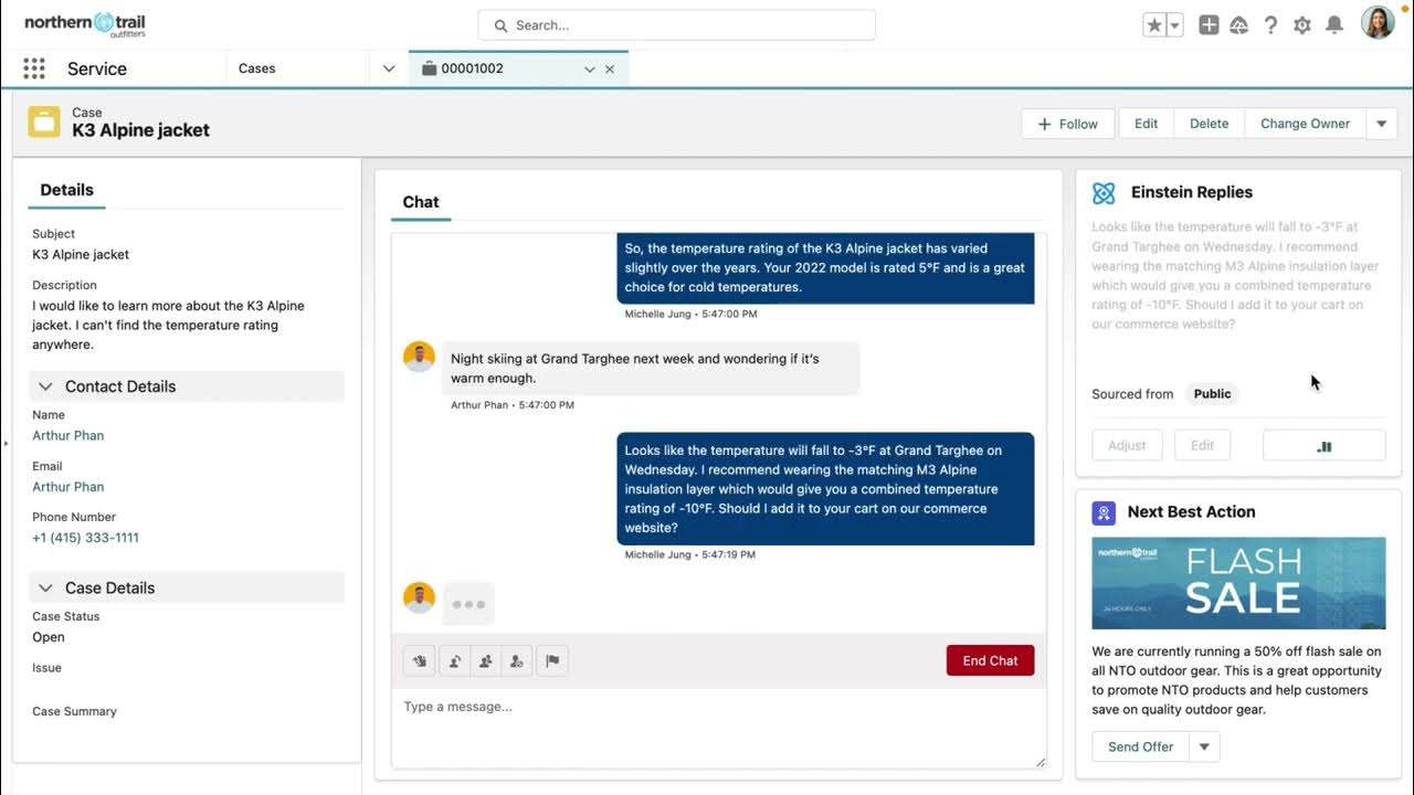 Salesforce Einstein GPT for Service - YouTube