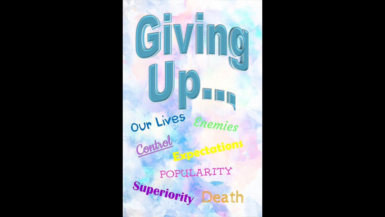 Giving Up Control - YouTube