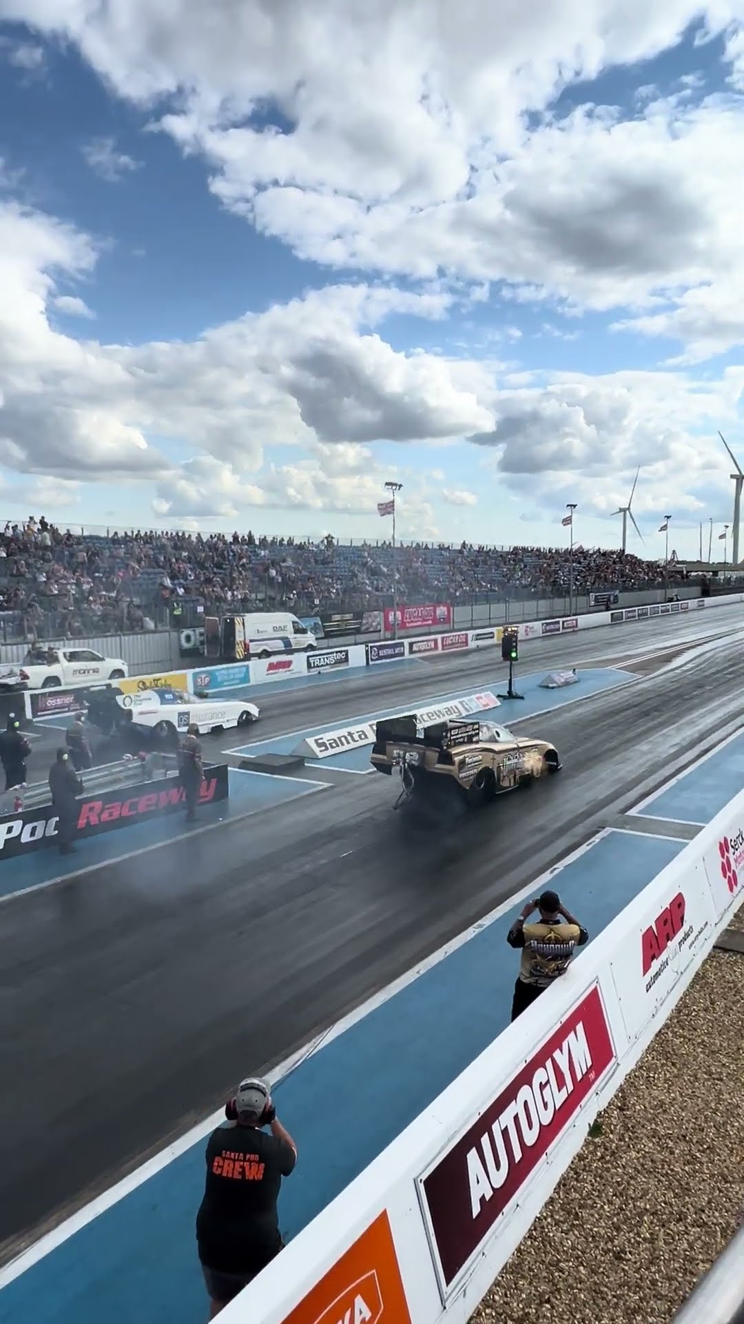 Drag and Jet Car Racing at Bug Jam Santa Pod 2024 - YouTube