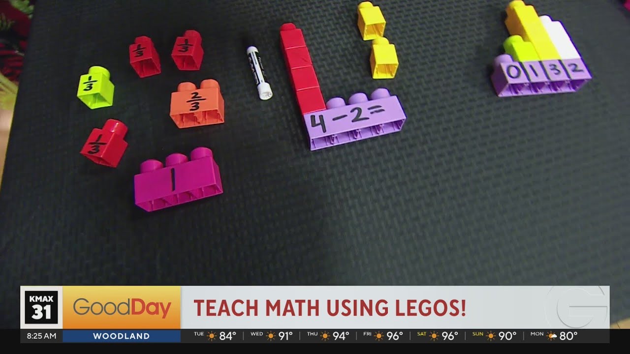 The Math Teacher Mom teaches math with Legos! - YouTube