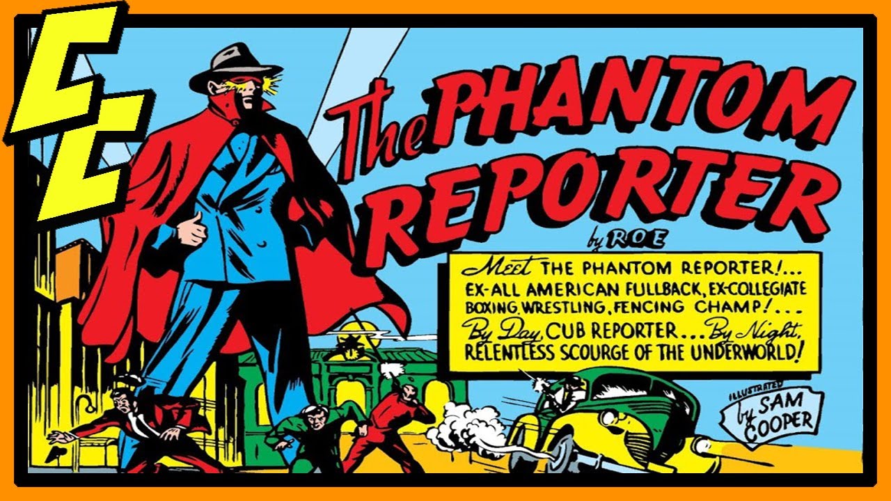Phantom Reporter - Golden Age Marvel Comics Explained - YouTube