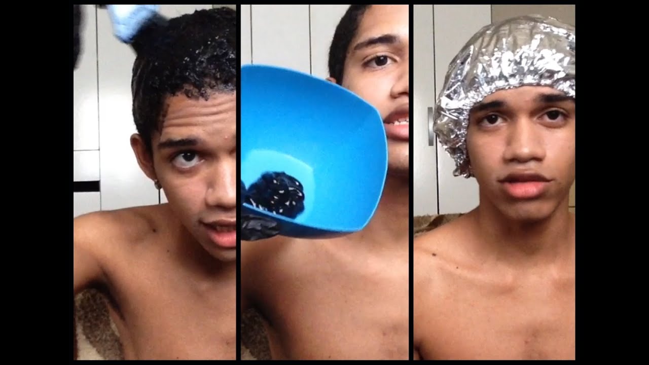APLICANDO O HENE PELA PRIMEIRA VEZ (cabelos masculinos) - YouTube