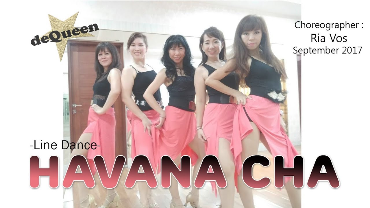 Havana Cha - Line Dance - YouTube