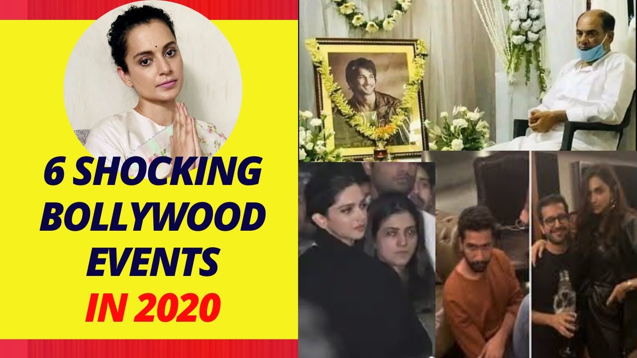 6 Biggest bollywood controversies of 2020 that shocked everyone - YouTube