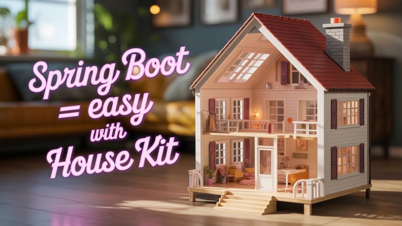 Spring Boot Explained: A Layman's Magical House Kit Analogy - YouTube