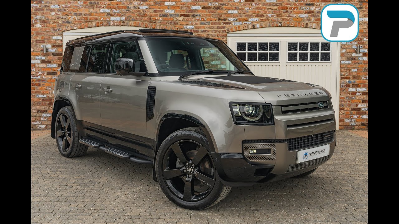 2023/23 LAND ROVER DEFENDER 110 X-DYNAMIC SE IN SILICON SILVER METALLIC ...