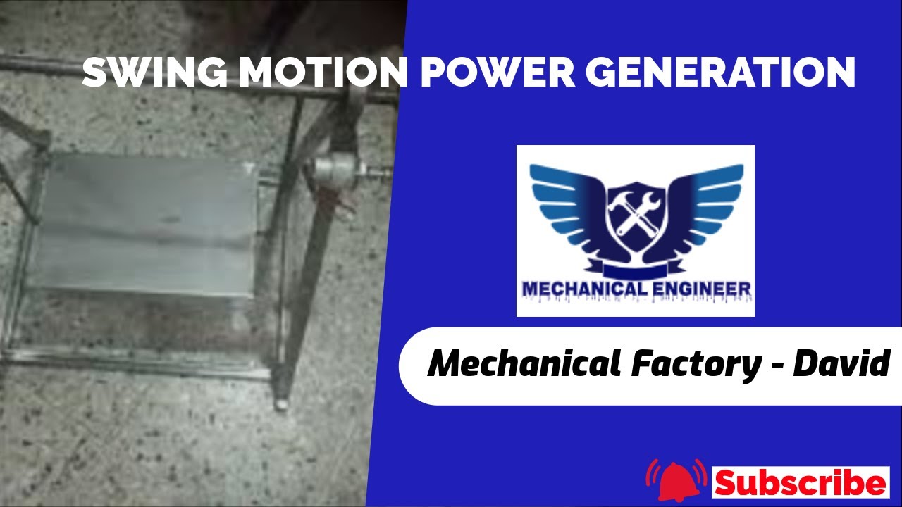 Swing Motion Power Generation - YouTube