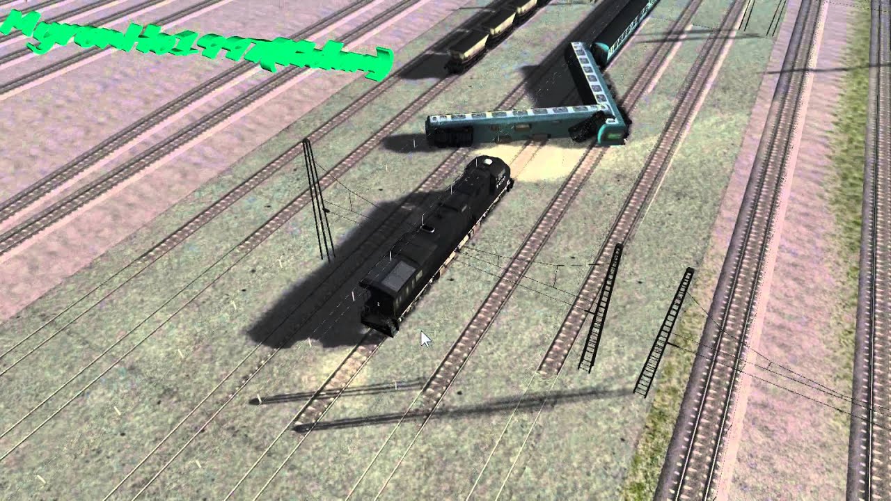 [Railworks 3] Diesel locomotives crash test - YouTube