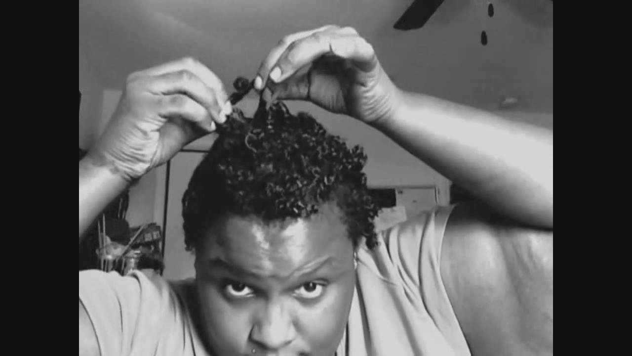 Natural hair update:Four Strands Twist and my challenge 30 days no comb ...