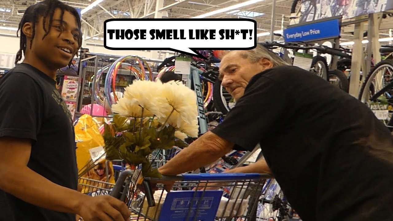 Fart Spray On Flowers Prank! - YouTube