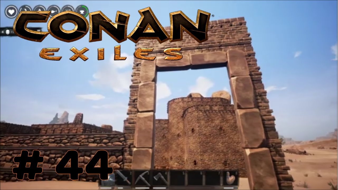 Conan Exiles - The search for a Blacksmith is on - #44 - YouTube
