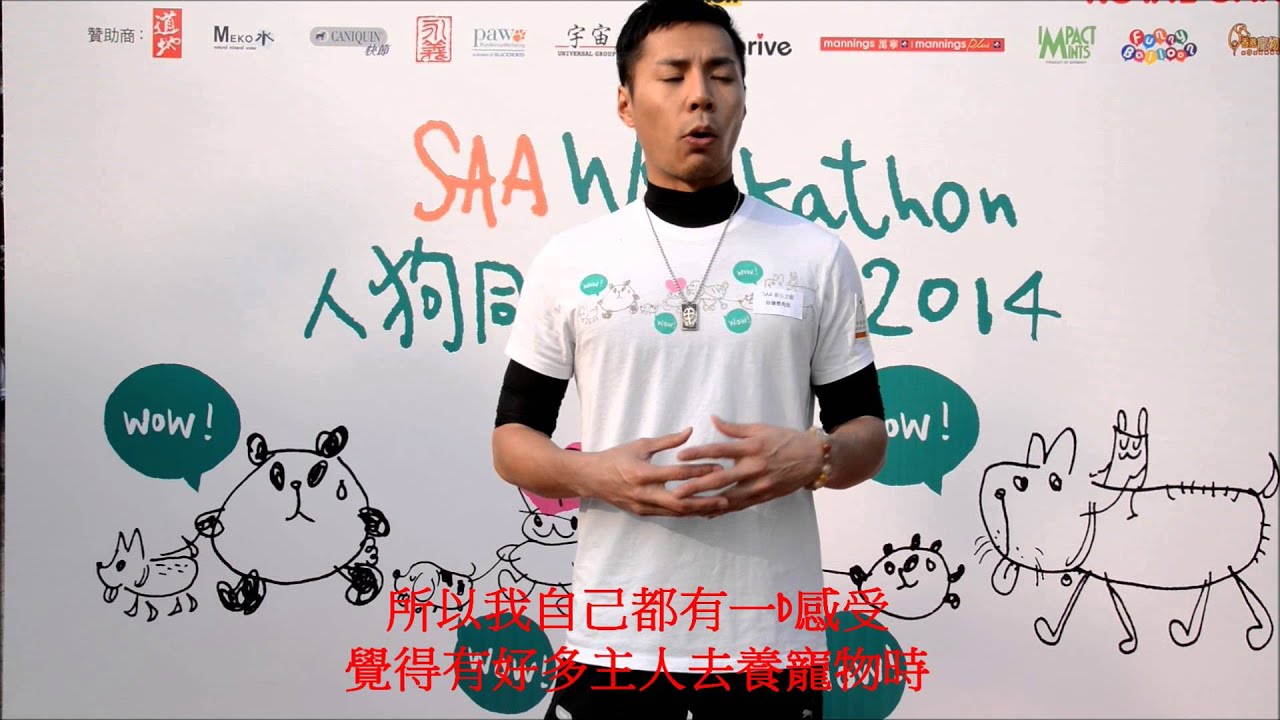 Ronan Pak SAA Walkathon 2014 - YouTube