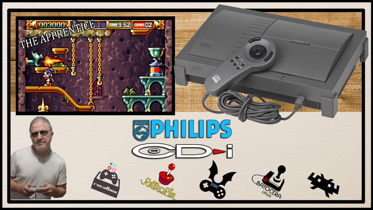 Pack com 64 jogos de Philips CD-i no formato chd, para Batocera.linux ...
