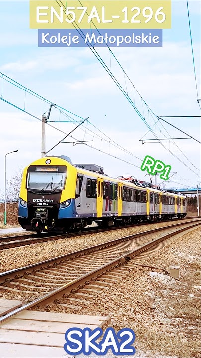 Alina EN57AL-1296 Kolei Małopolskich SKA2 +#rp1 - YouTube
