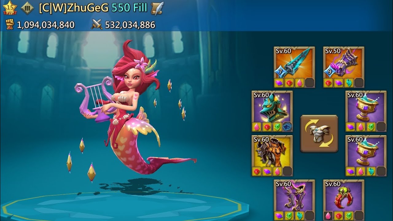 Lords Mobile Rally Trap Castle Overview Mix 600% Stats - YouTube