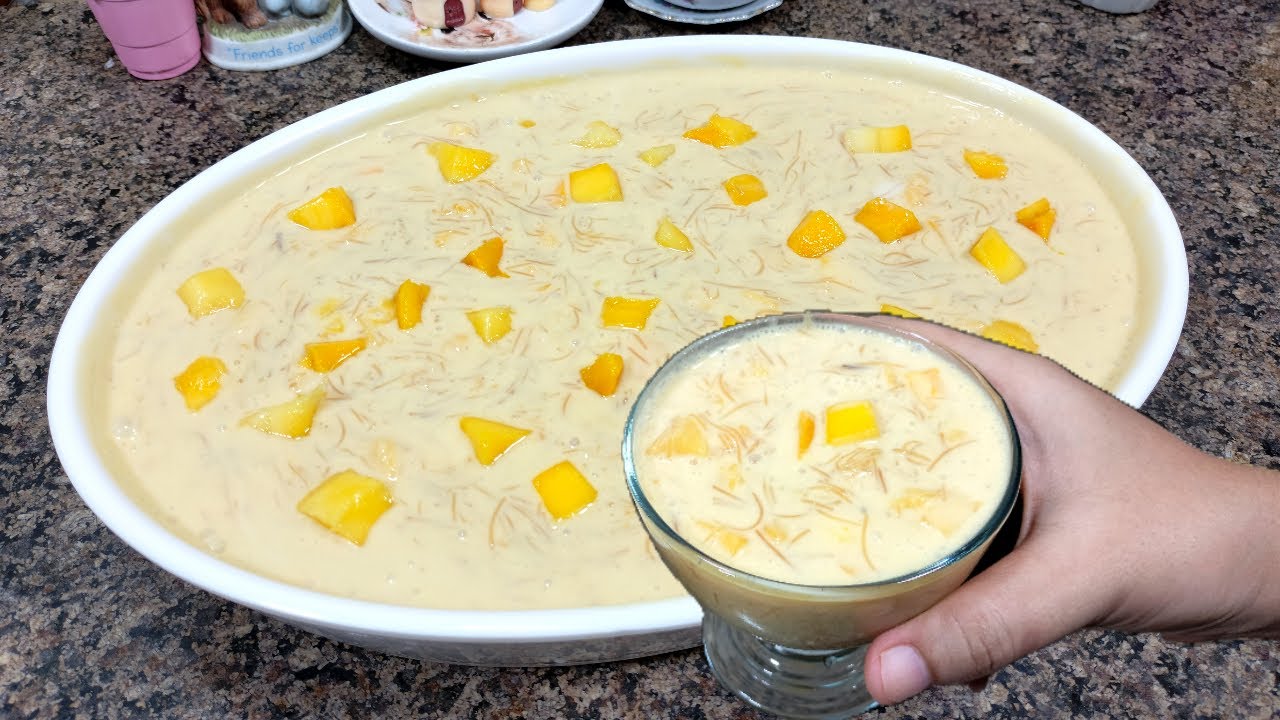 Quick & Easy Mango Dessert Recipe 😍 Make Mango Dessert In Minutes - YouTube