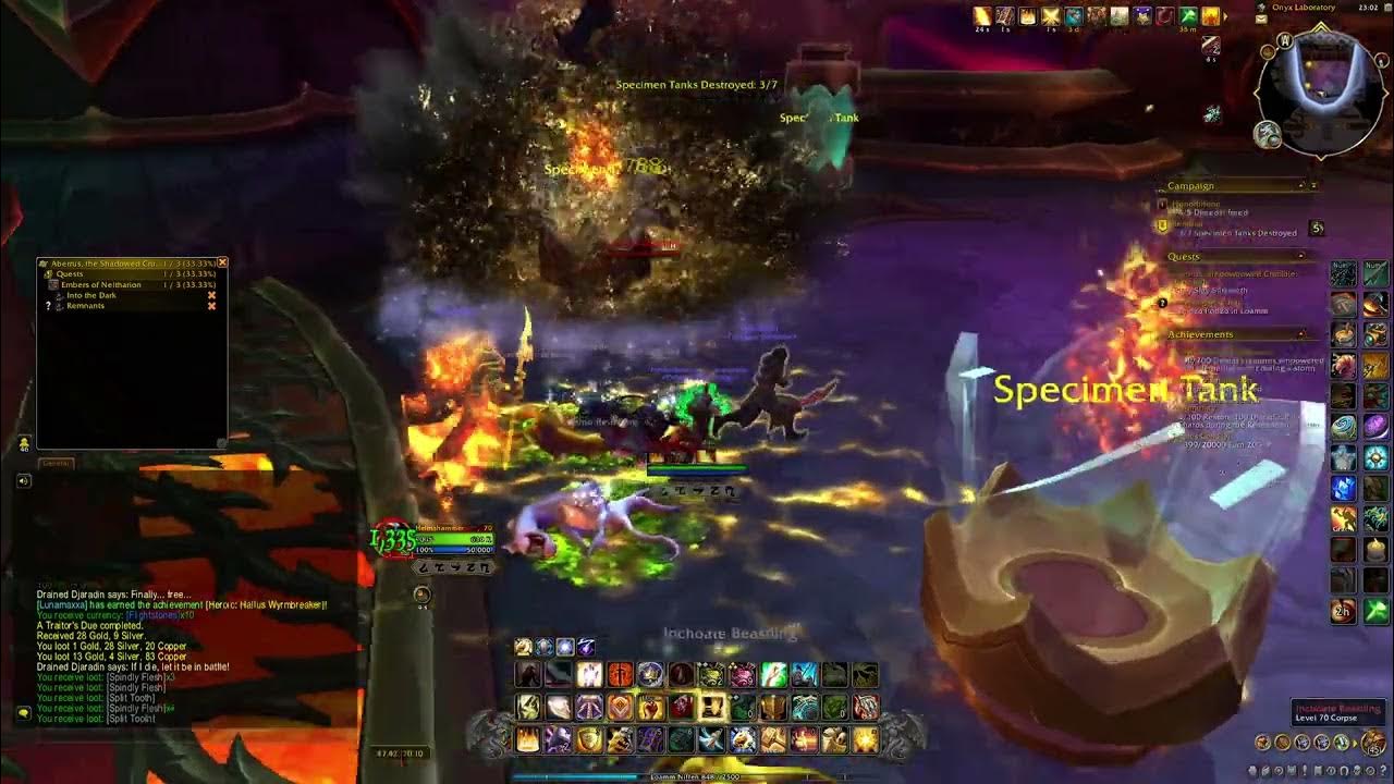 World of Warcraft - Patch 10.1 - Embers of Neltharion - A Flame, Extinguished - YouTube