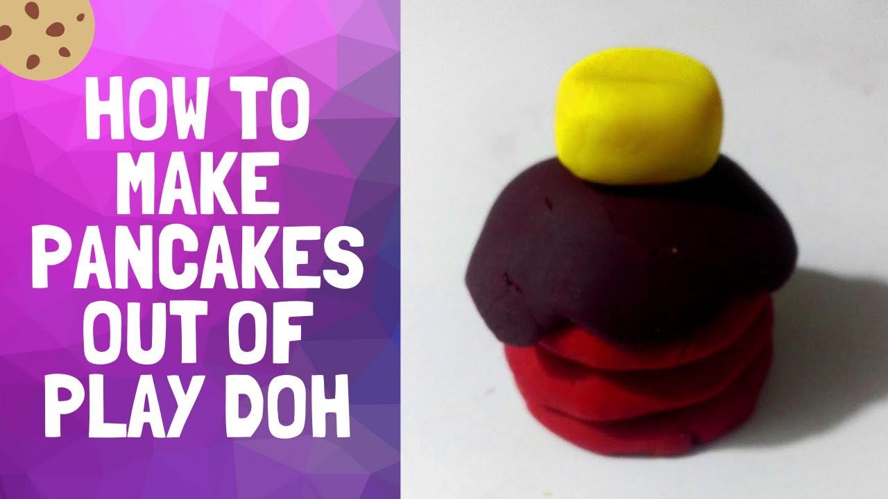 How to make Pancakes out of Play Dough | Clay Fun - YouTube