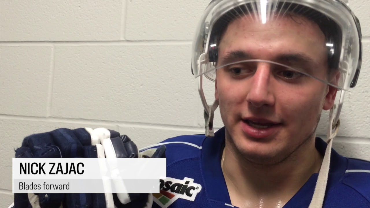 Saskatoon Blades Garrett Armout and Nick Zajac are second cousins ...
