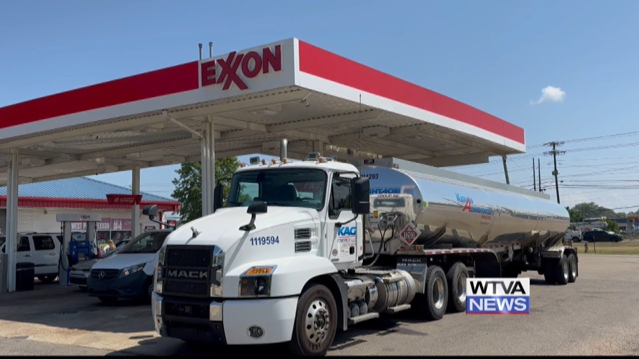 West Point gas station dealing with headache after diesel mix-up - YouTube