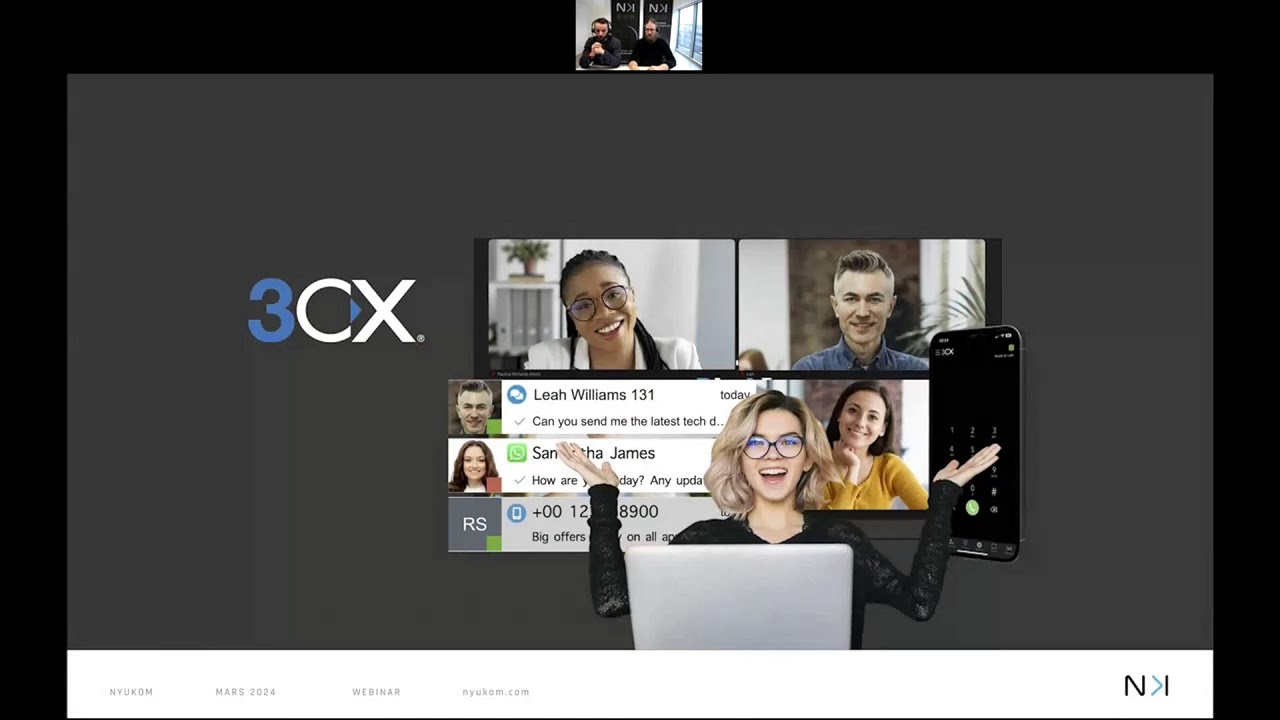 Présentation - Nouvelle version 3CX V20 - YouTube