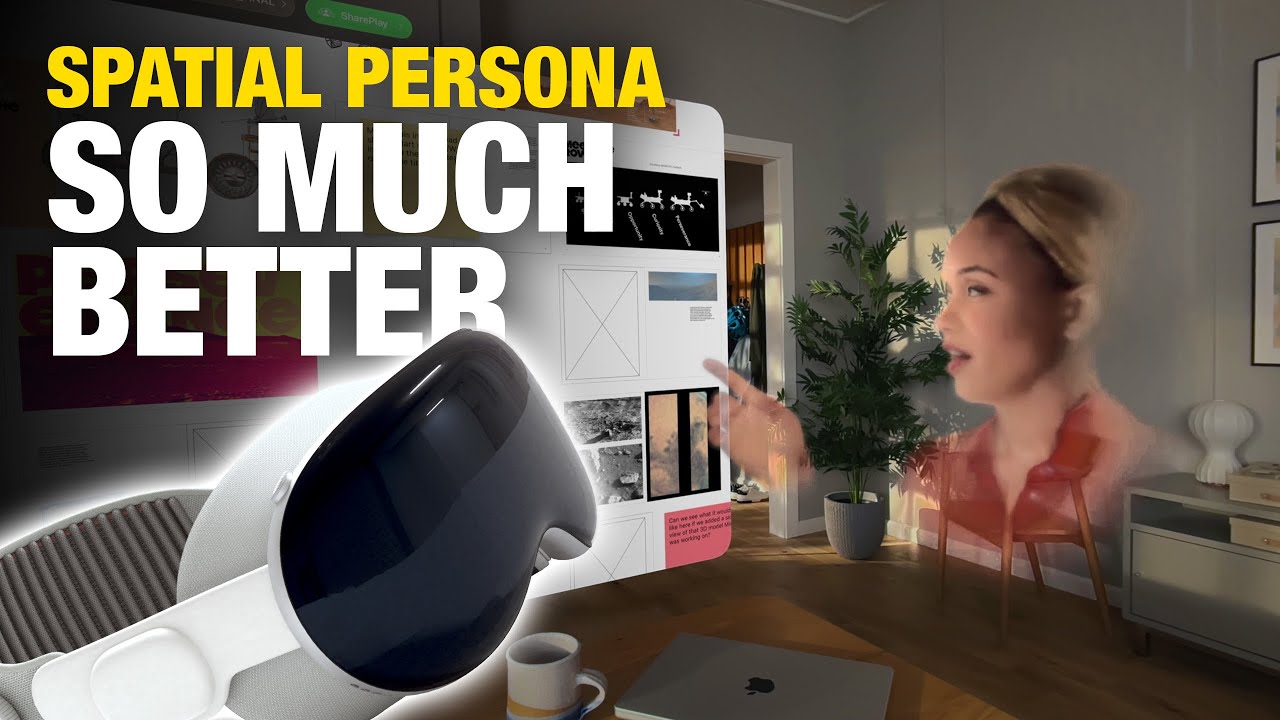 New Spatial Persona on Apple Vision Pro is MUCH Better! - YouTube