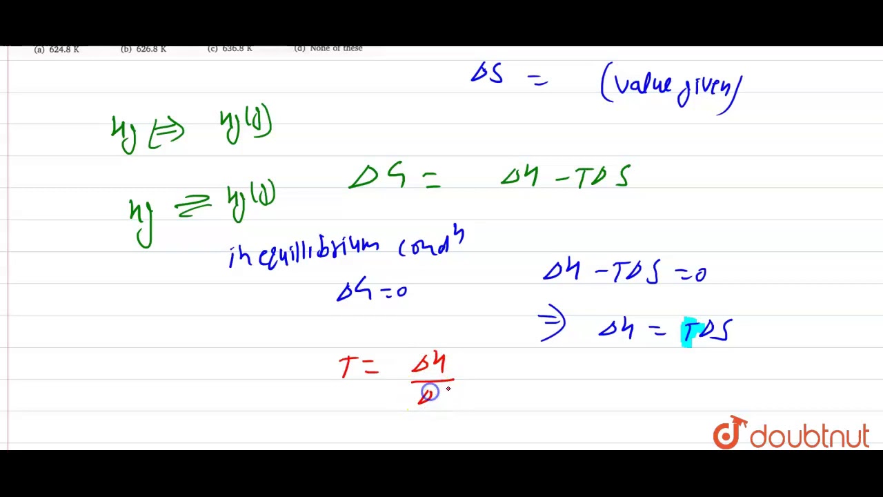 What is the normal boiling point of mercury? Given : `DeltaH _(f)^()(Hg ...