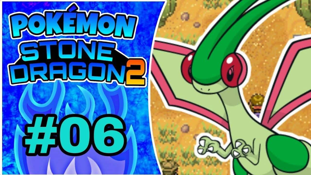 PKMN STONE DRAGON 2 #06 : Flygon! & Batalhas No Deserto De Sandvalle ...