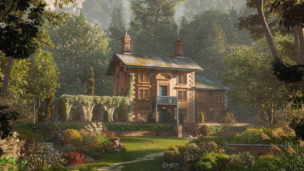 How to Make Amazing Roofs in Blender - YouTube