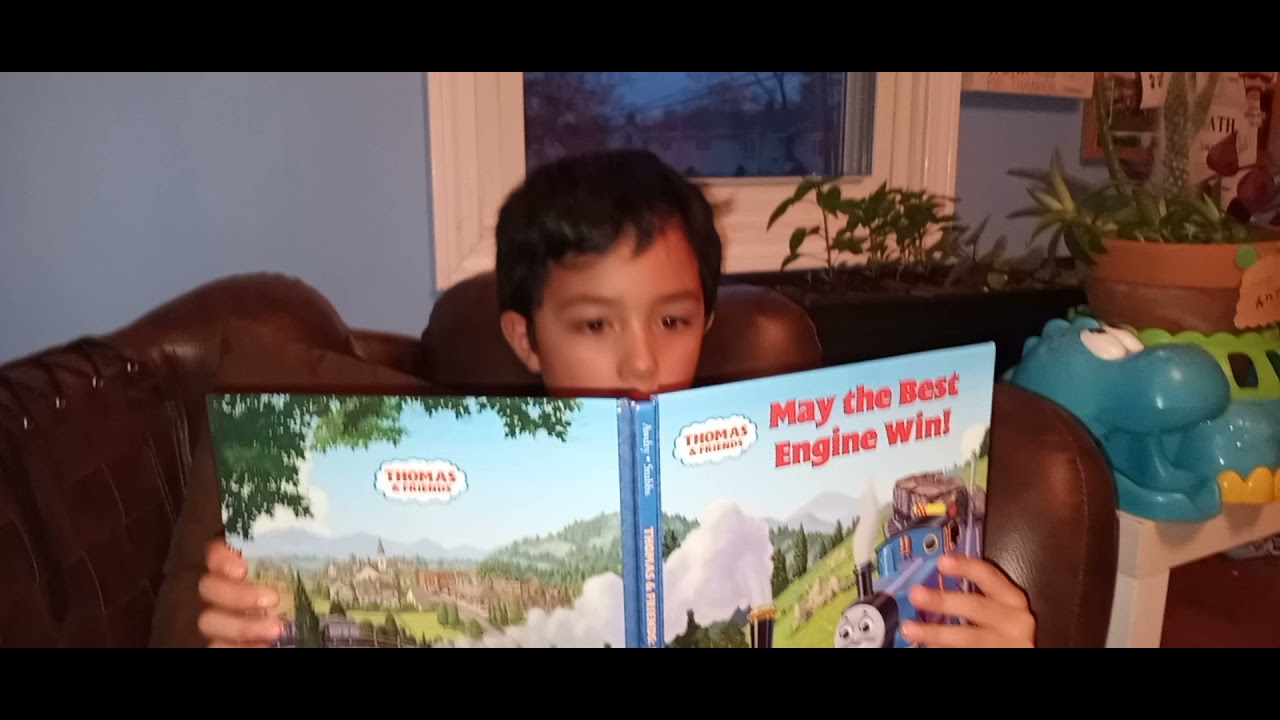 Thomas & Friends - May the Best Engine Win! read aloud by Anthony (1st ...