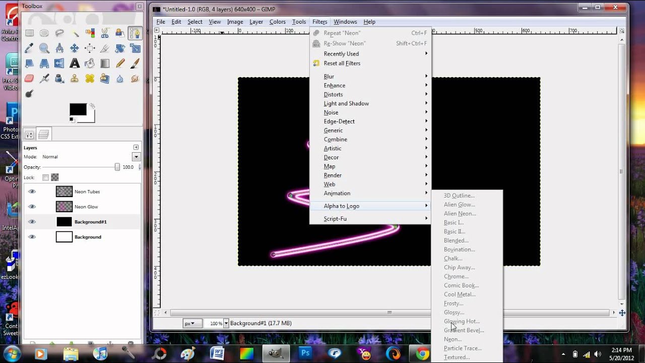 how to make a swirl from gimp - YouTube