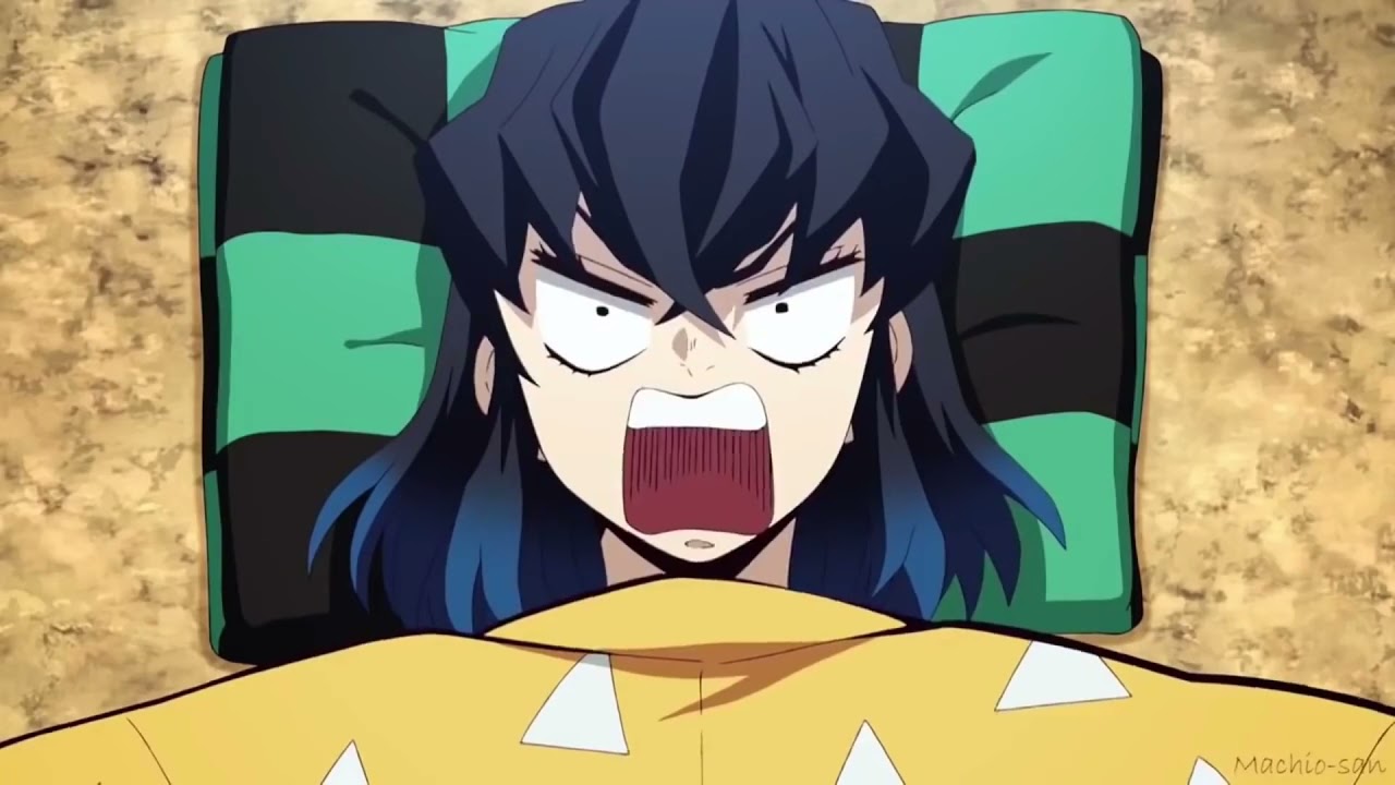 Inosuke waking up - YouTube