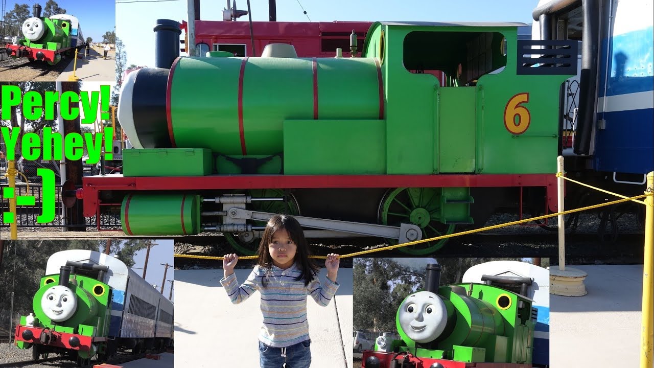 REAL Thomas the Tank Engine and Percy The Small Engine! Real ENGINES ...
