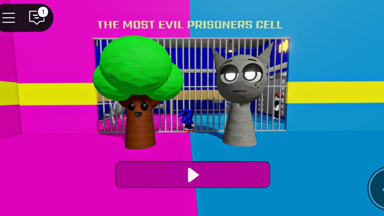 GRAY SPRANKI'S VS TREE BARRY IN BARRY'S PRISON RUN OBBY (#roblox) - YouTube